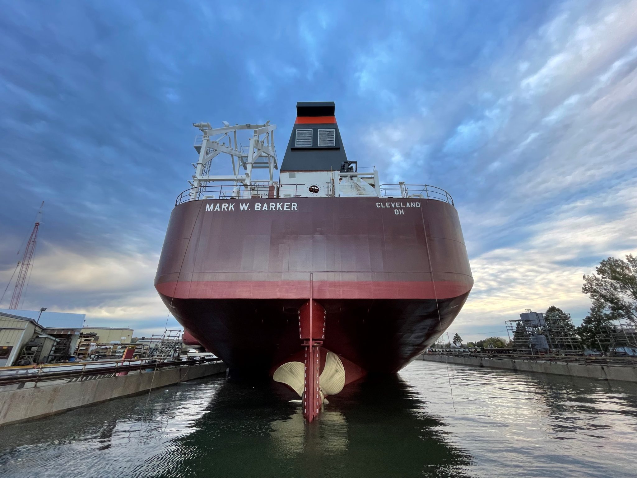 Launch of the First U.S.-flagged Great Lakes Bulk Carrier in Nearly 40 ...