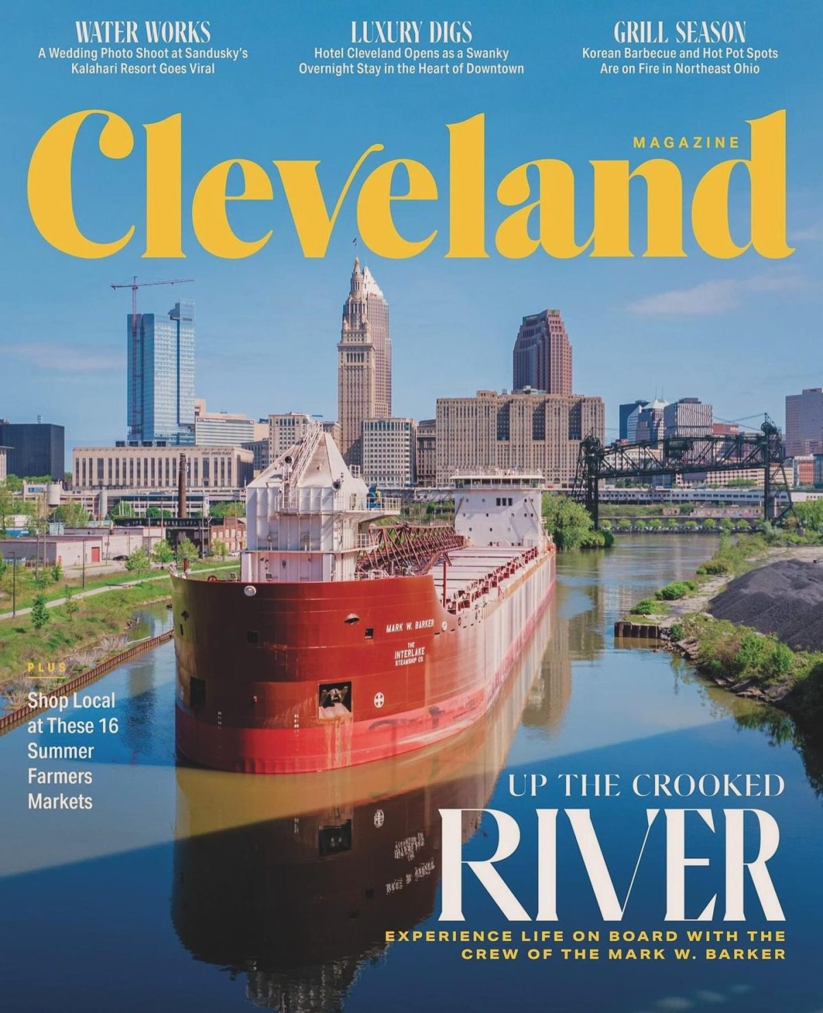 Cover Story: July issue of Cleveland Magazine - Interlake Steamship