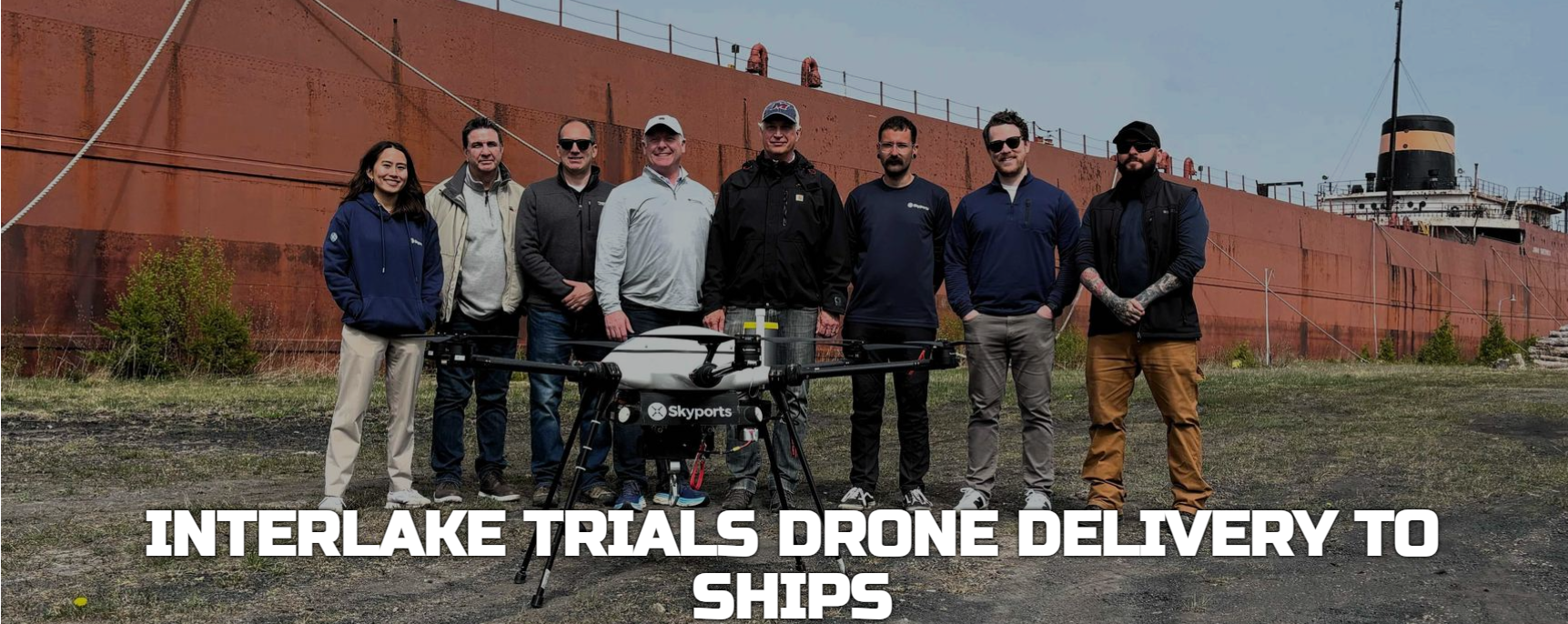 Interlake Steamship Explores Benefits of Shore-to-Ship Drone Deliveries ...